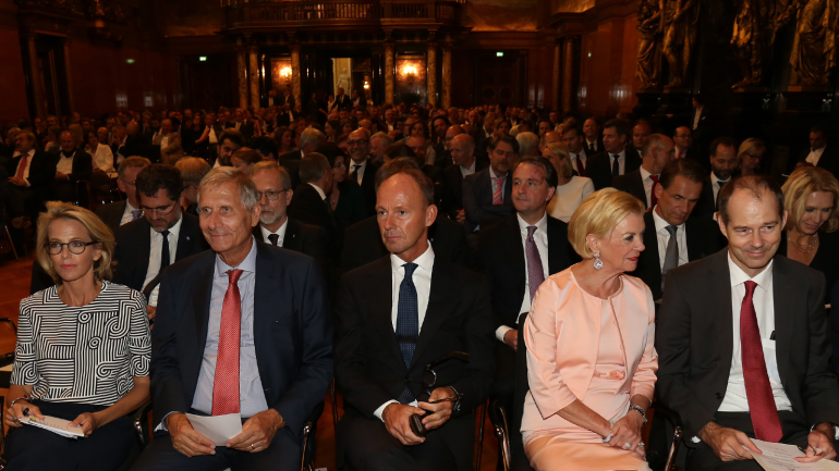 Ceremonional act in Hamburg for Gruner + Jahr's 50th anniversary ...