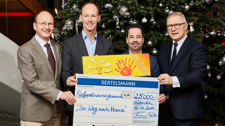Bertelsmann Donates €25,000 for Critically Ill Children - Bertelsmann ...