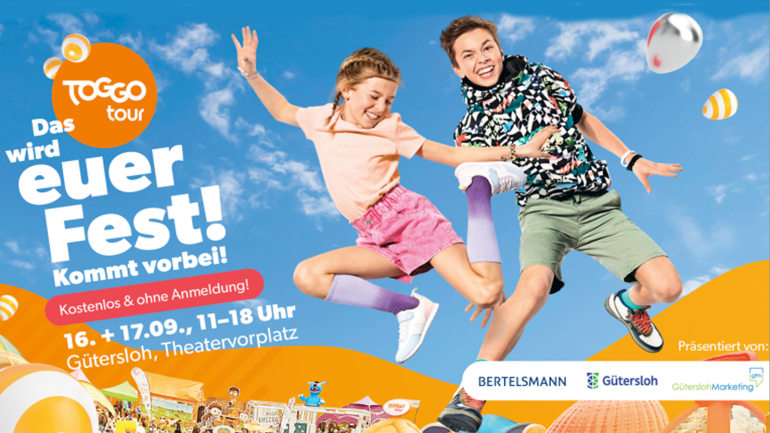 Action, fun and entertainment: The "Toggo Tour" comes to Gütersloh ...